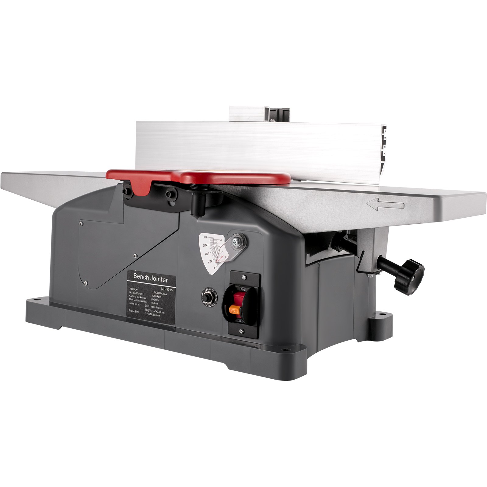 VEVOR Jointers Woodworking 6 Inch Benchtop Jointer 9000 RPM/min Jointer ...