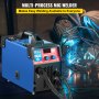 Mig 130 Welder Gas Less Flux Core Wire Automatic Feed Welding Machine W ...