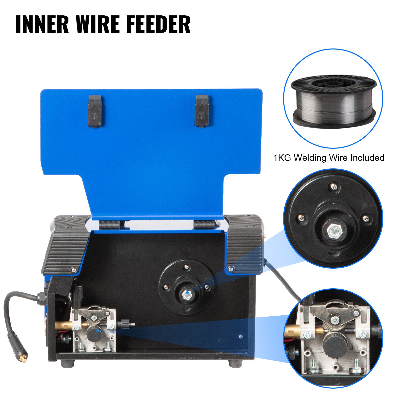 VEVOR VEVOR 270Amp Welder MIG ARC TIG Welding Machine Gas / Gasless ...