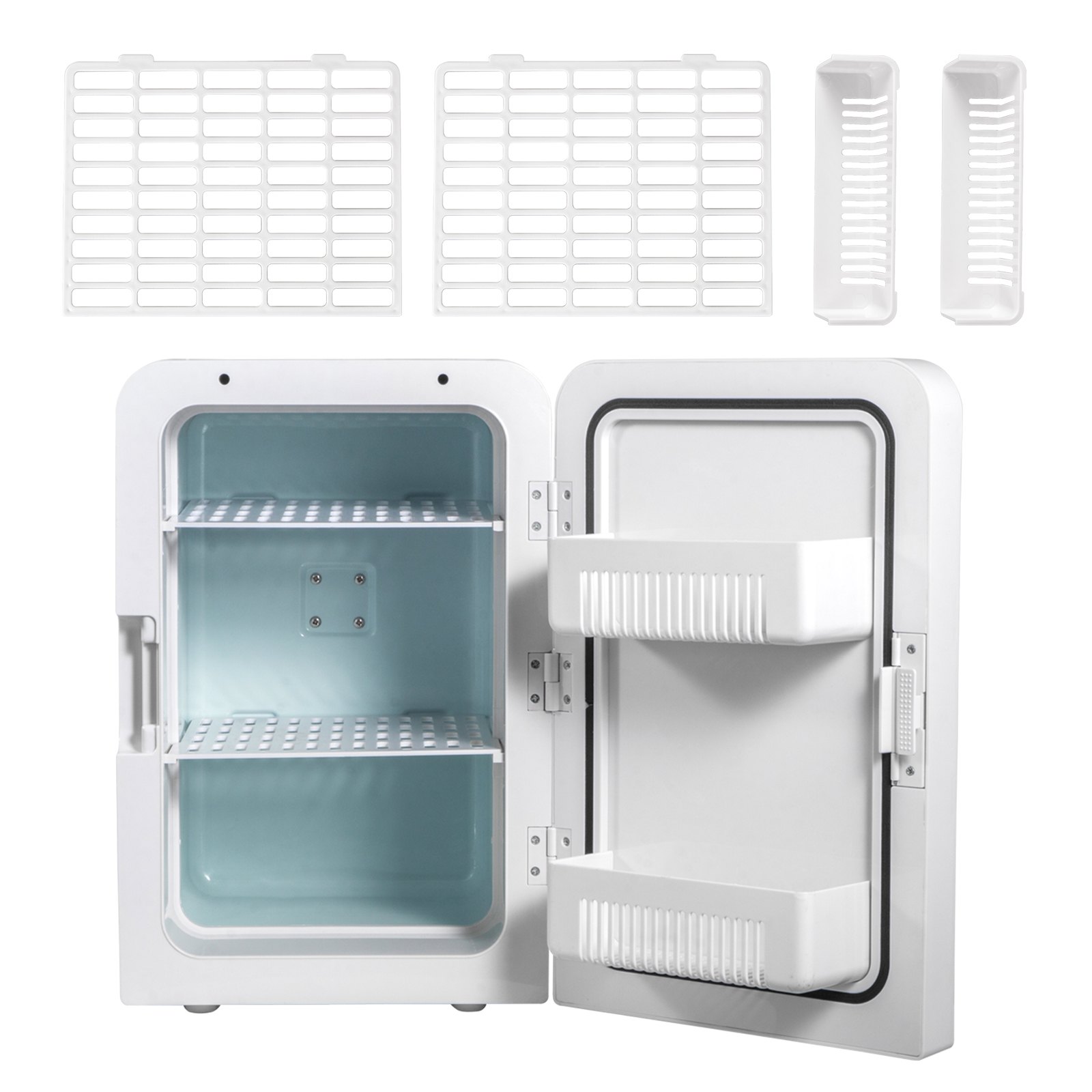 VEVOR Mini Fridge, 15 Liter Portable Cooler Warmer, Skincare Fridge ...