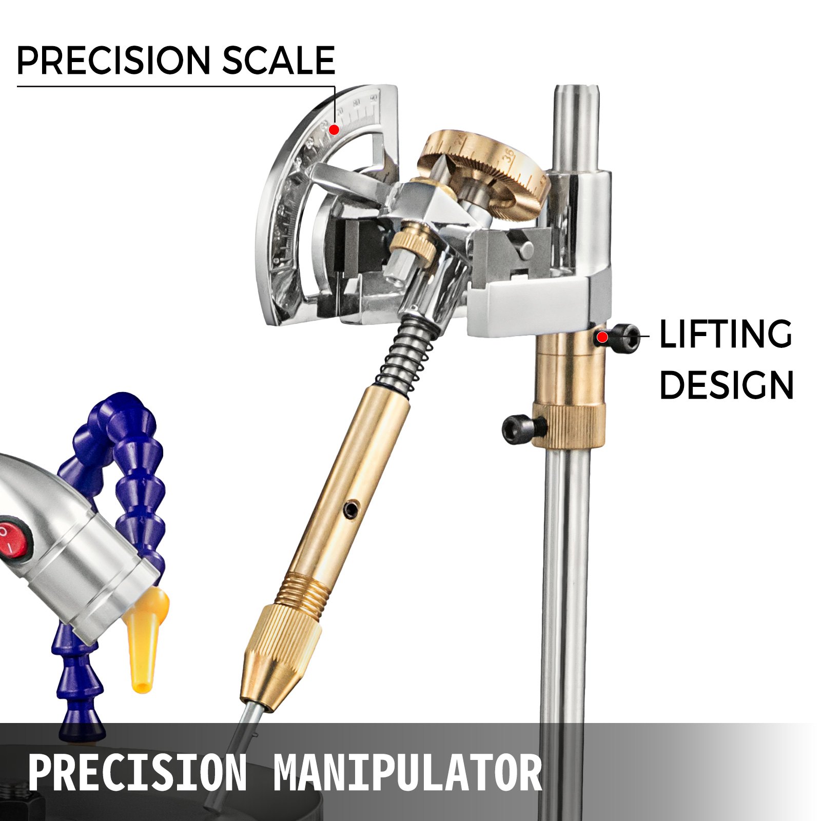 VEVOR Vevor Gem Faceting Machine Rock Polisher 2800rpm Jewelry Polisher ...