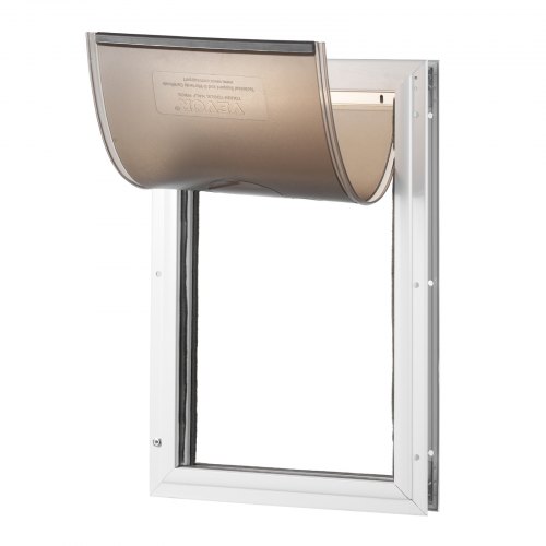 VEVOR Pet Door for Door with Lock and Magnetic Flap System Aluminum ...