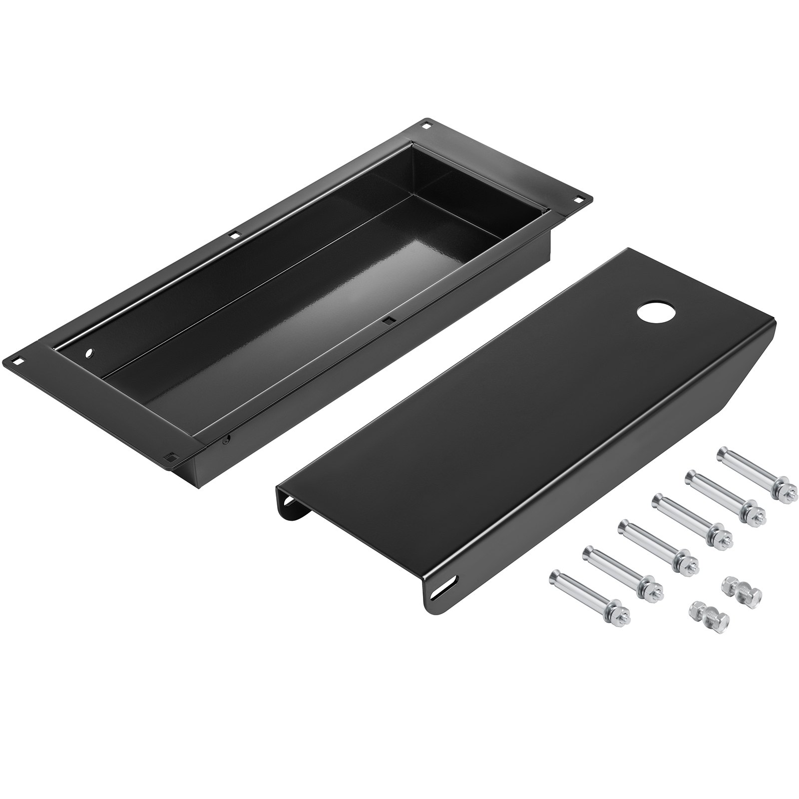 VEVOR Motorbike Front Chock Recessed Wheel Chock, 1500 lbs Heavy Duty ...