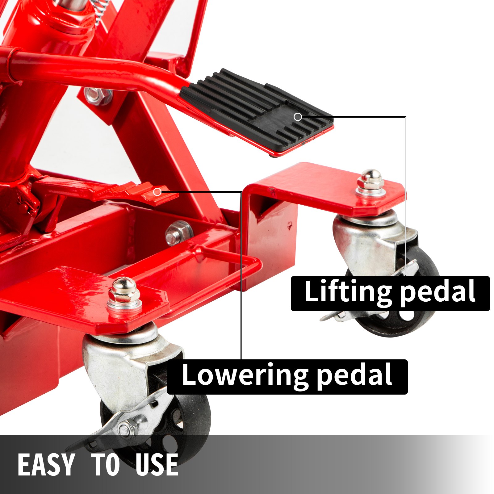 VEVOR Hydraulic Motorcycle Scissor Jack with 1,500LBS Load Capacity ...