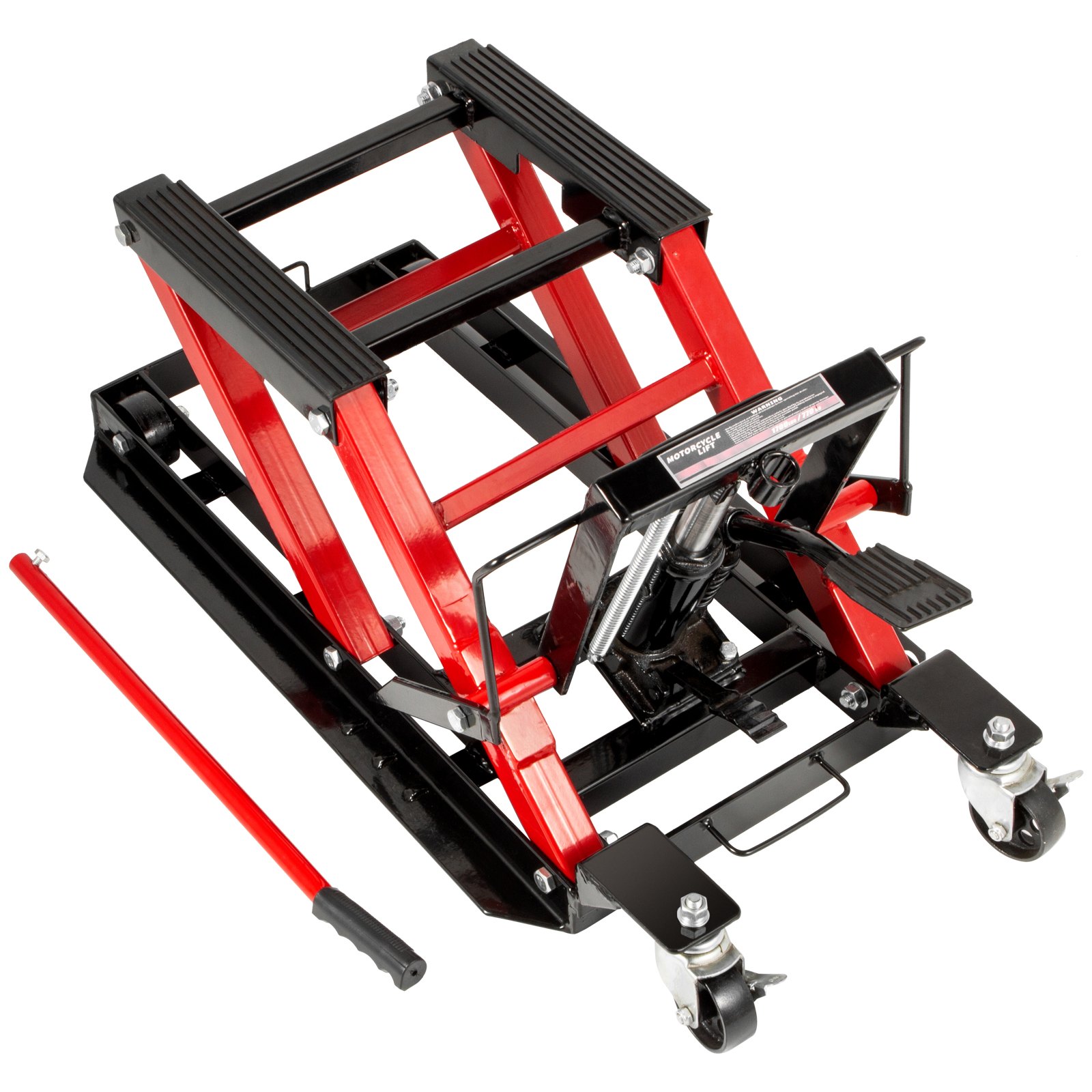 VEVOR Hydraulic Motorcycle Scissor Jack with 1,700LBS Load Capacity ...