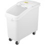 Ingredient Bin With Casters 21 Gallon Mobile Restaurant Kitchen Flour ...