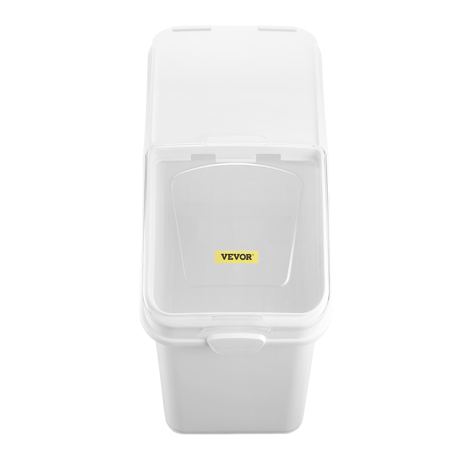 VEVOR Ingredient Bin 27 Gallon with Scoop, 500 Cup Capacity Mobile ...