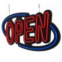 Neon Open Sign 31.5x15.7 inch Led Open Sign 60W Horizontal Sign Open ...