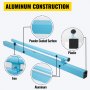 VEVOR Combo Concrete Screed, 48" Aluminum Screed Board, Concrete Screed ...