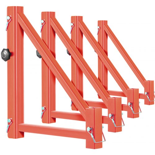 VEVOR Scaffold Outrigger, 18" x 18" x 24" Scaffolding Outriggers, 4 ...