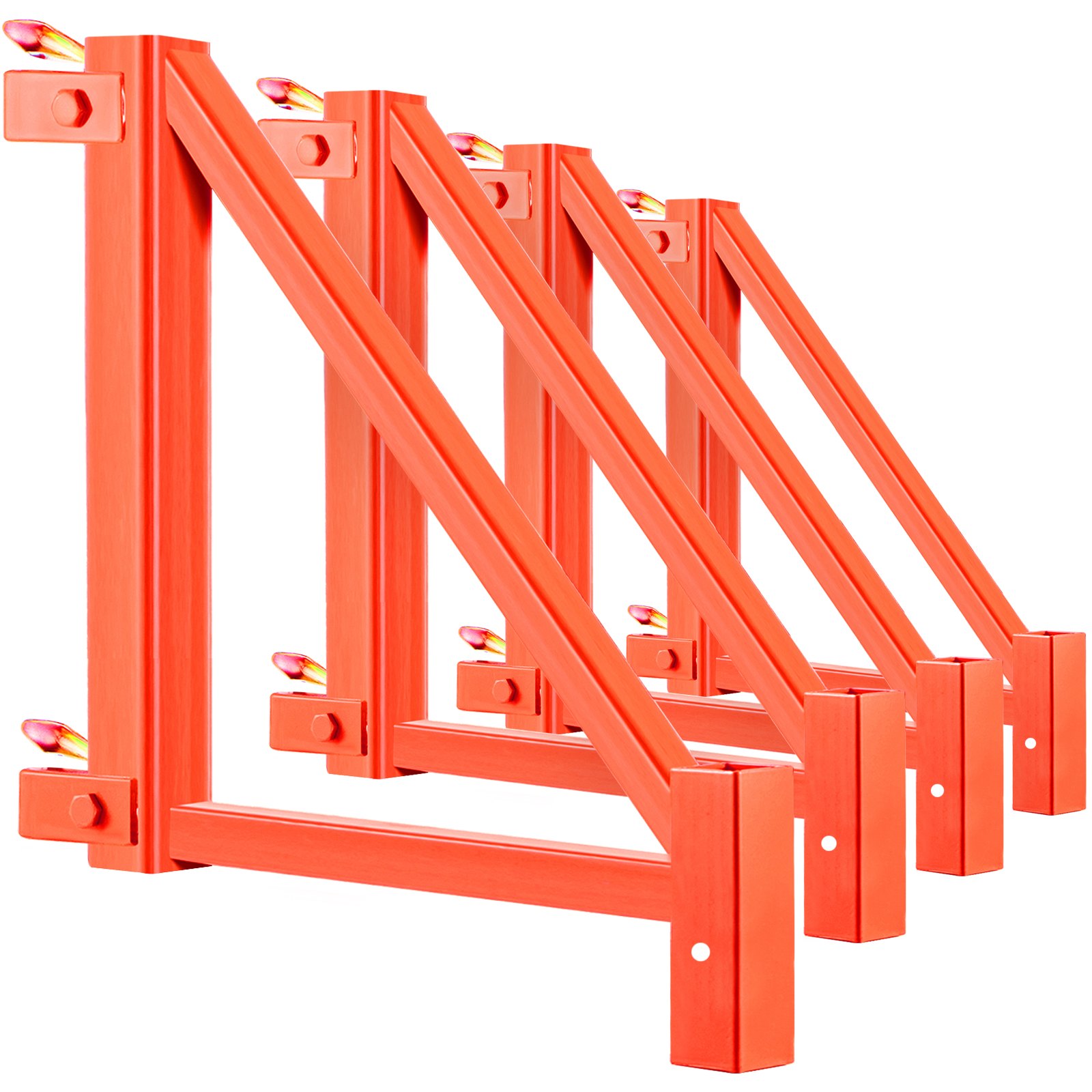 VEVOR Scaffold Outrigger, 18" x 18" x 24" Scaffolding Outriggers, 4 ...