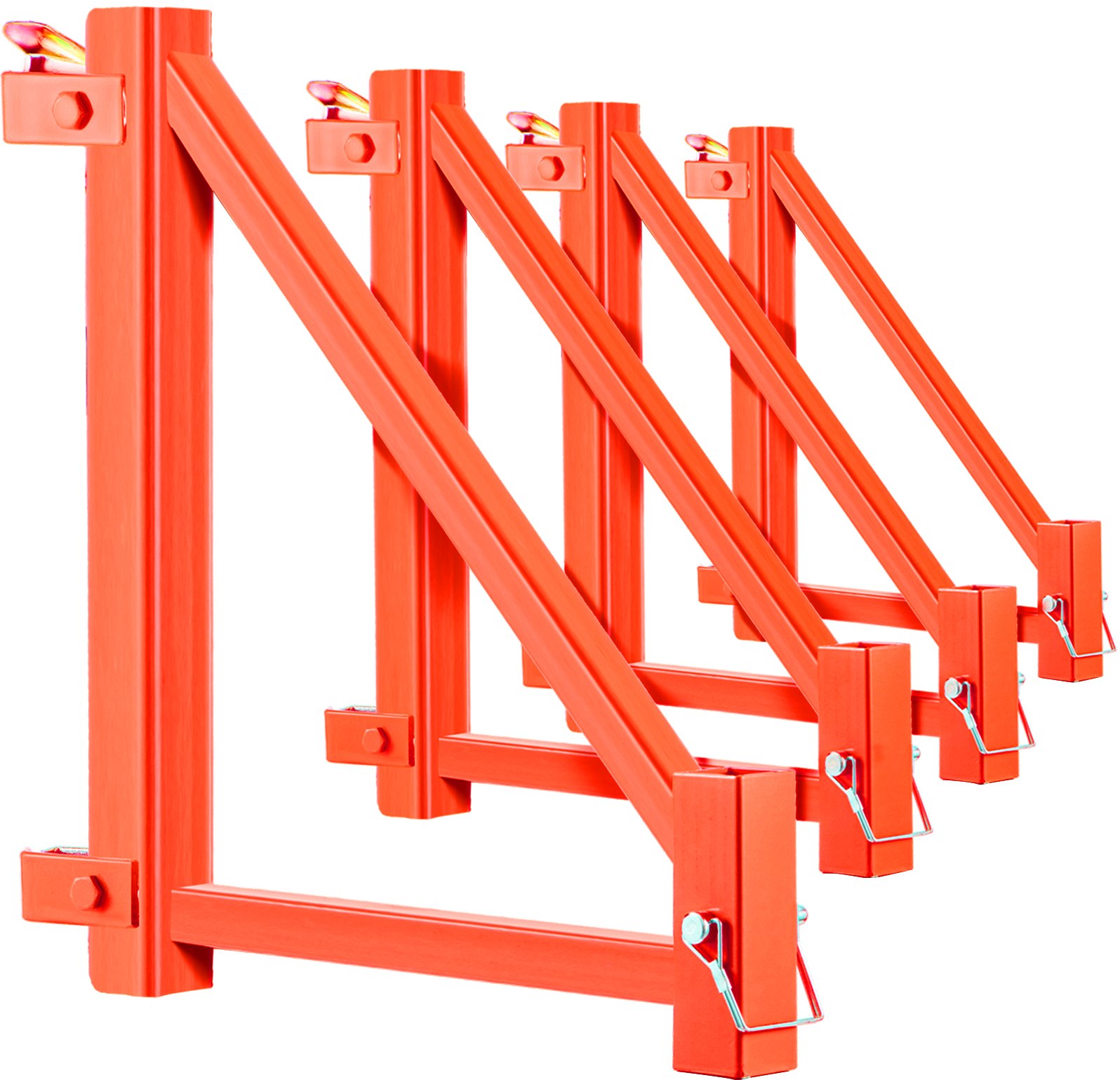 VEVOR Scaffold Outrigger, 18" x 18" x 24" Scaffolding Outriggers, 4 ...