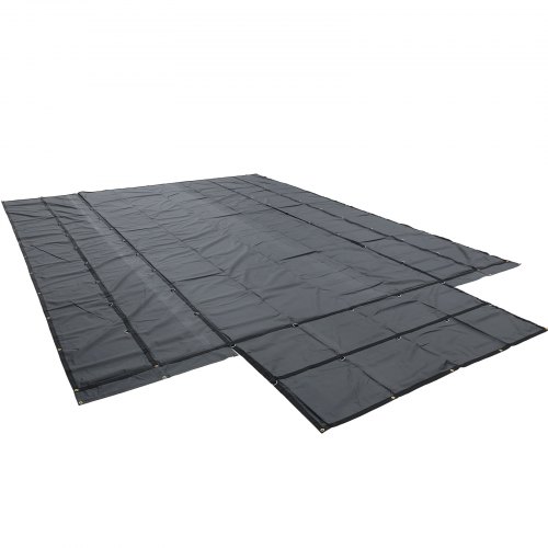 VEVOR Flatbed Tarps, 18OZ Flatbed Truck Tarp, 16x27 Ft Vinyl Lumber ...