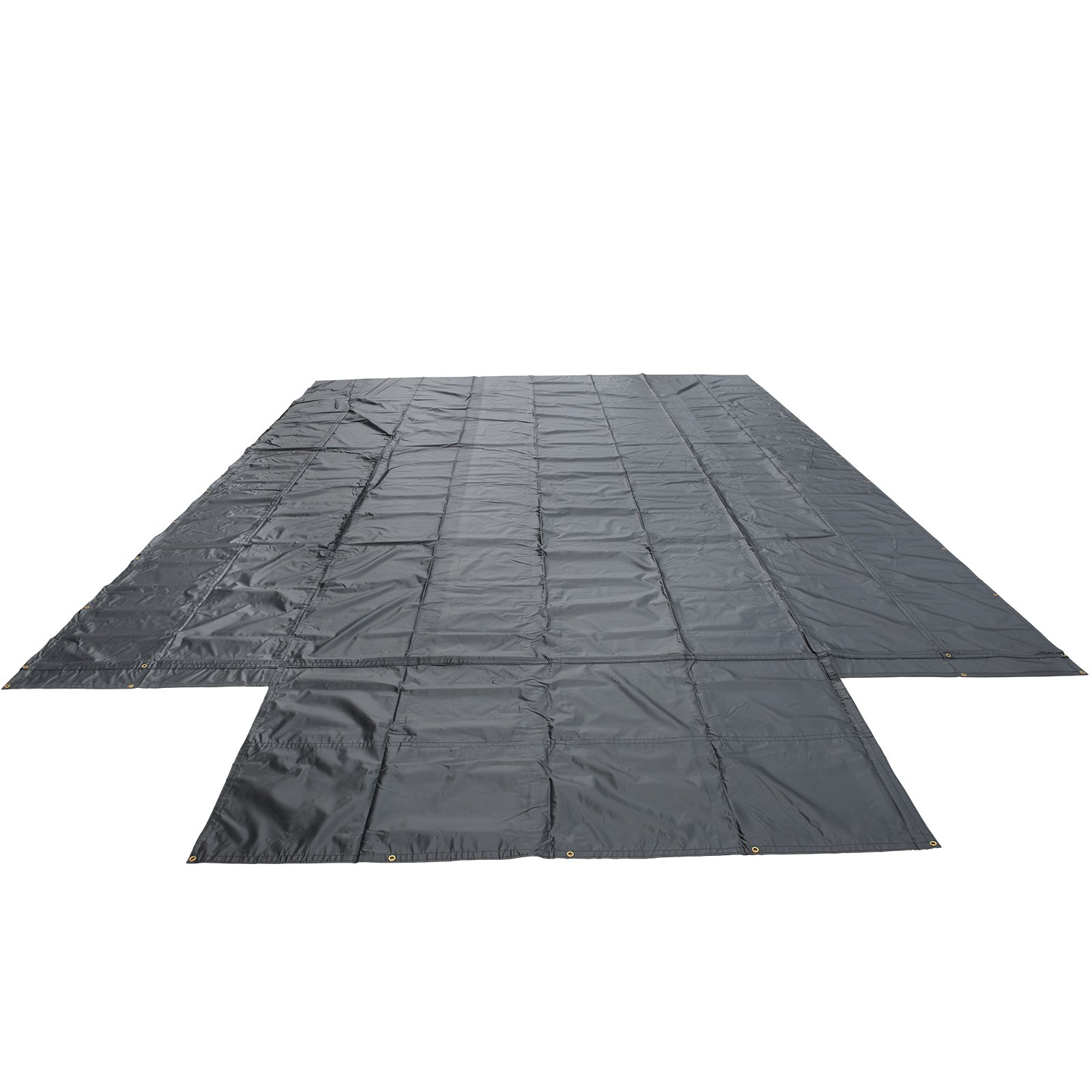 VEVOR Flatbed Tarps, 18OZ Flatbed Truck Tarp, 16x27 Ft Vinyl Lumber ...