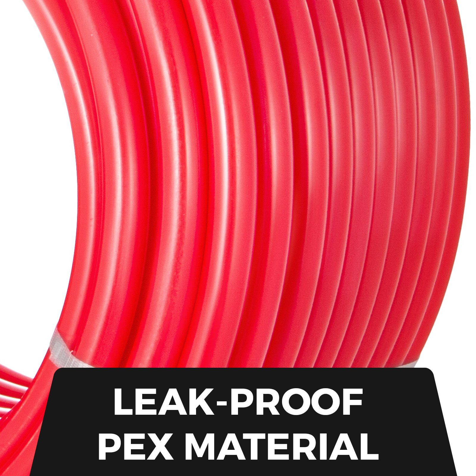 VEVOR Pex Pipe Tubing 1 Inch 300ft Pex Tubing Non-Barrier Radiant Water ...