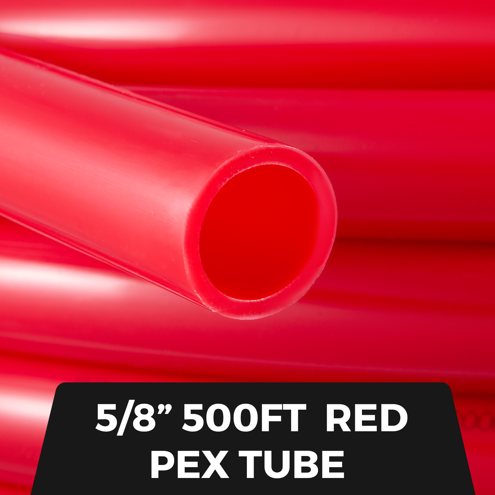 VEVOR PEX Tubing 5/8" x 500ft PEX Pipe Oxygen Barrier EVOH Radiant Heat ...