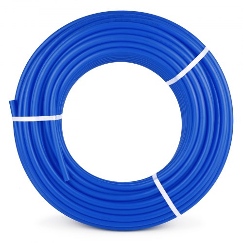 VEVOR 3/4" PEX Tubing 300Ft Non-Barrier PEX Pipe Blue Pex-b Tube Coil ...