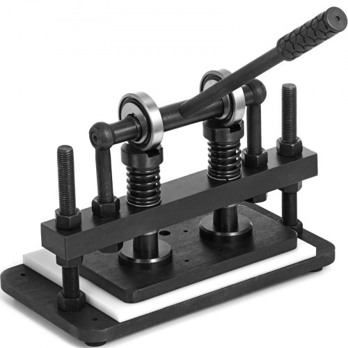 VEVOR VEVOR Leather Cutting Machine Double Guiding Shaft Leather ...