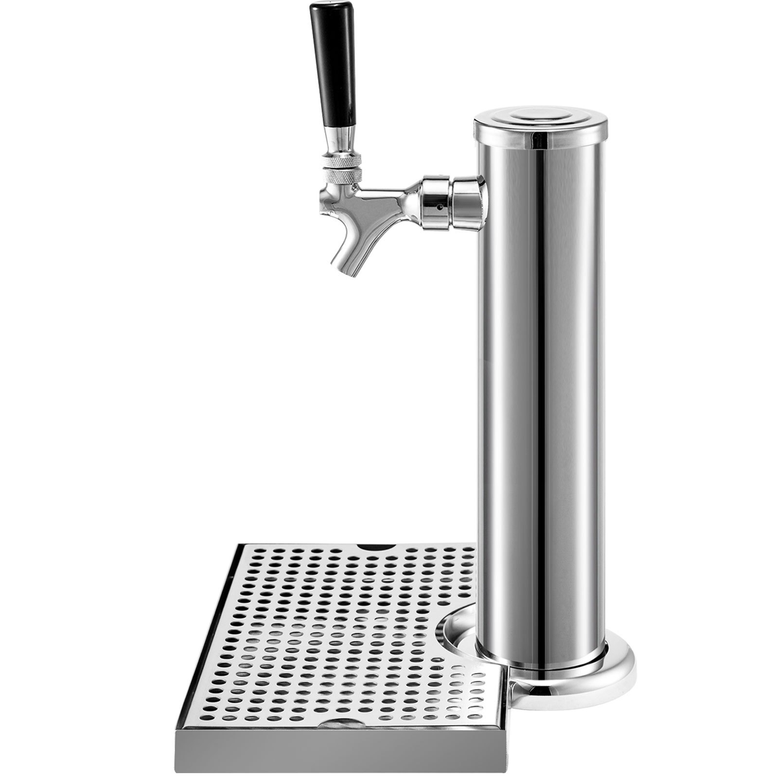 VEVOR Kegerator Tower Kit, Single Tap Beer Conversion Kit, No Tank Keg ...