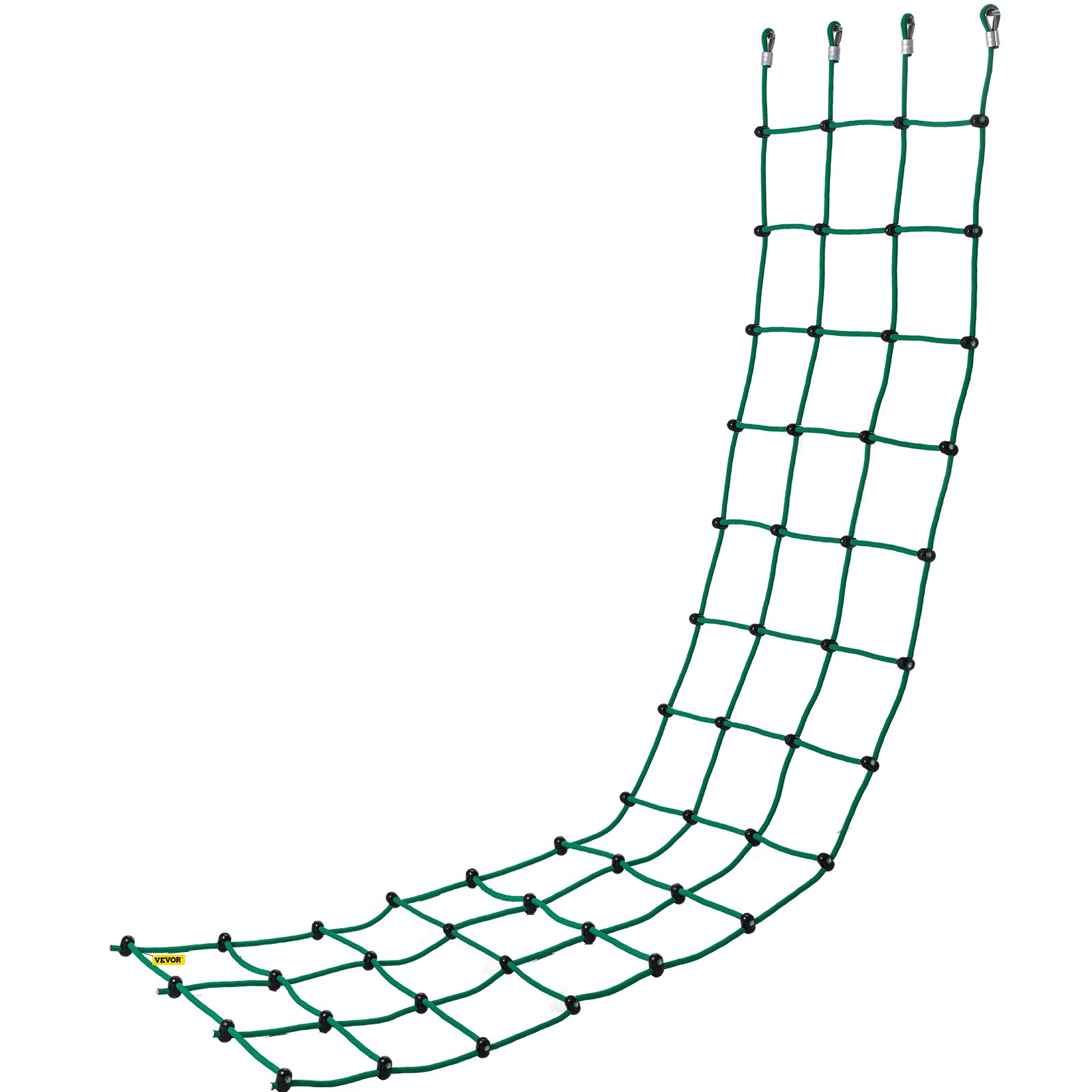 VEVOR Climbing Cargo Net, 30" x 150" Climbing Net, Polyester Playground ...