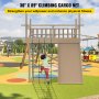 VEVOR Climbing Cargo Net Climbing Net 30" x 89" Playground Rope Ladder ...