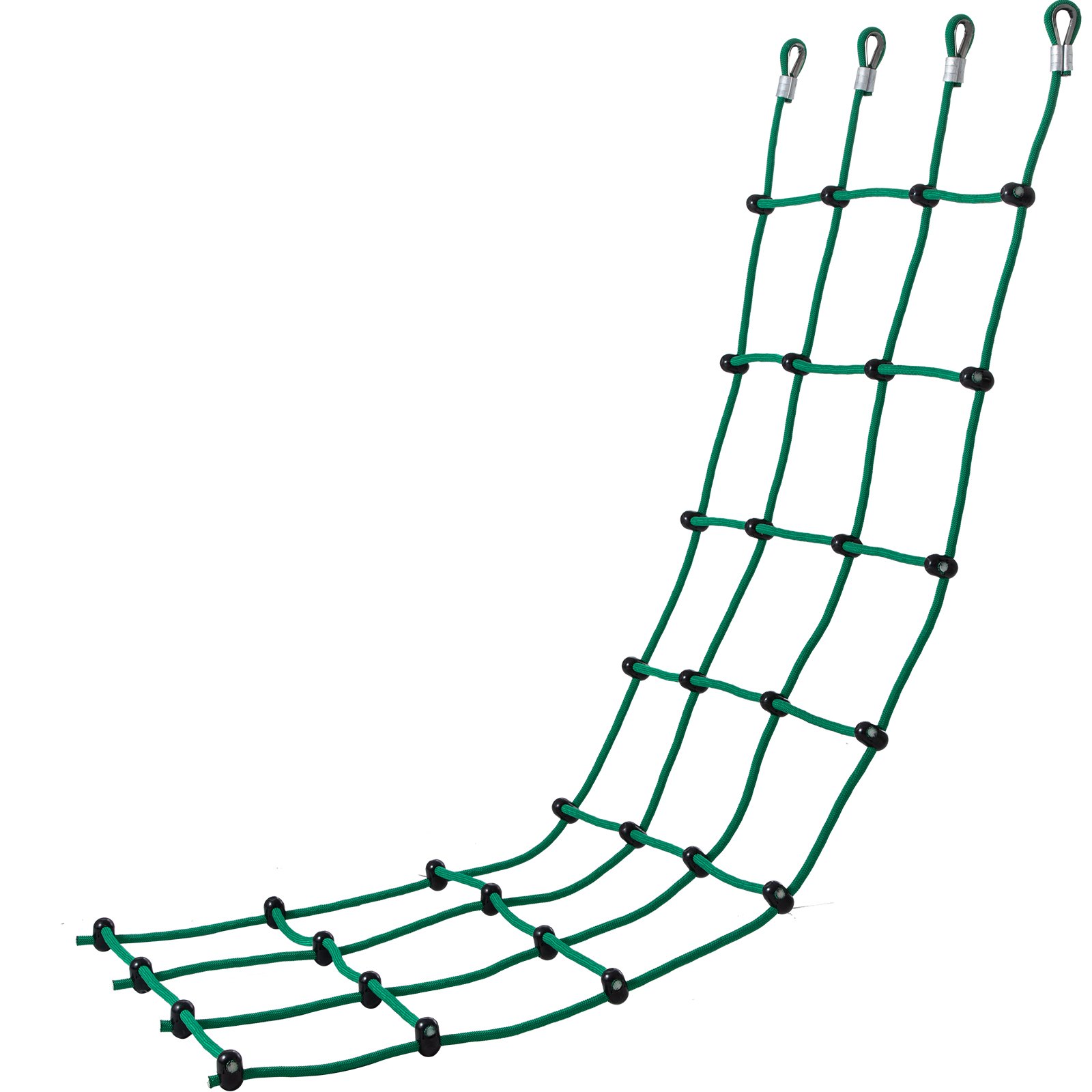 VEVOR Climbing Cargo Net, 30" x 89" Climbing Net, Polyester Playground ...
