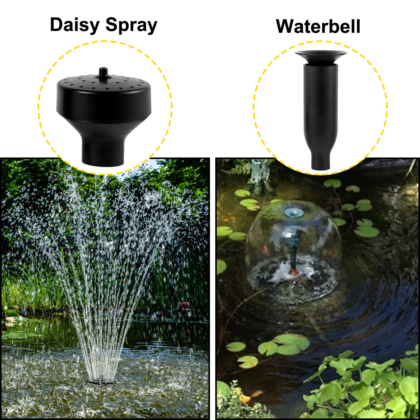 Vevor Waterfall Pumppond Fountain Pump 650gph Fountain Pump | VEVOR US