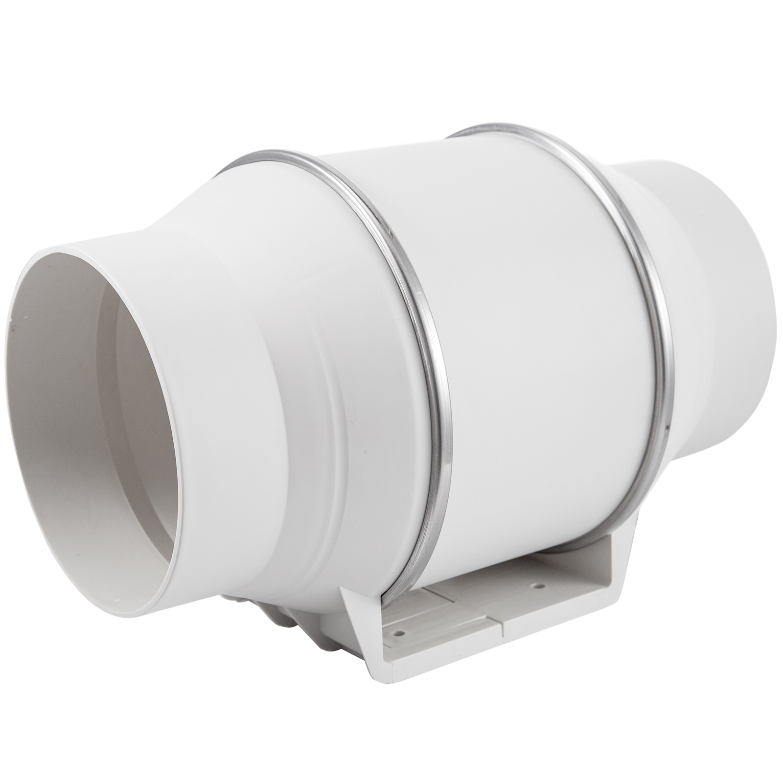 6in Inline Duct Fan Hydroponic Ventilation Blower Mixed Flow Booster ...