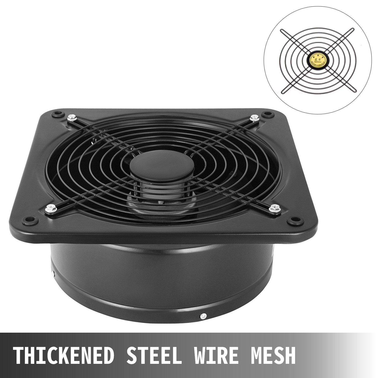 12'' Ventilation Extractor Exhaust Fan Blower Wall Mount Kitchen ...