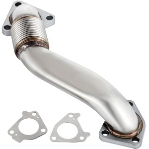 Bolt On Passenger Side Up-Pipe w/ Gaskets For LB7 LLY LBZ LMM LML 6.6L ...