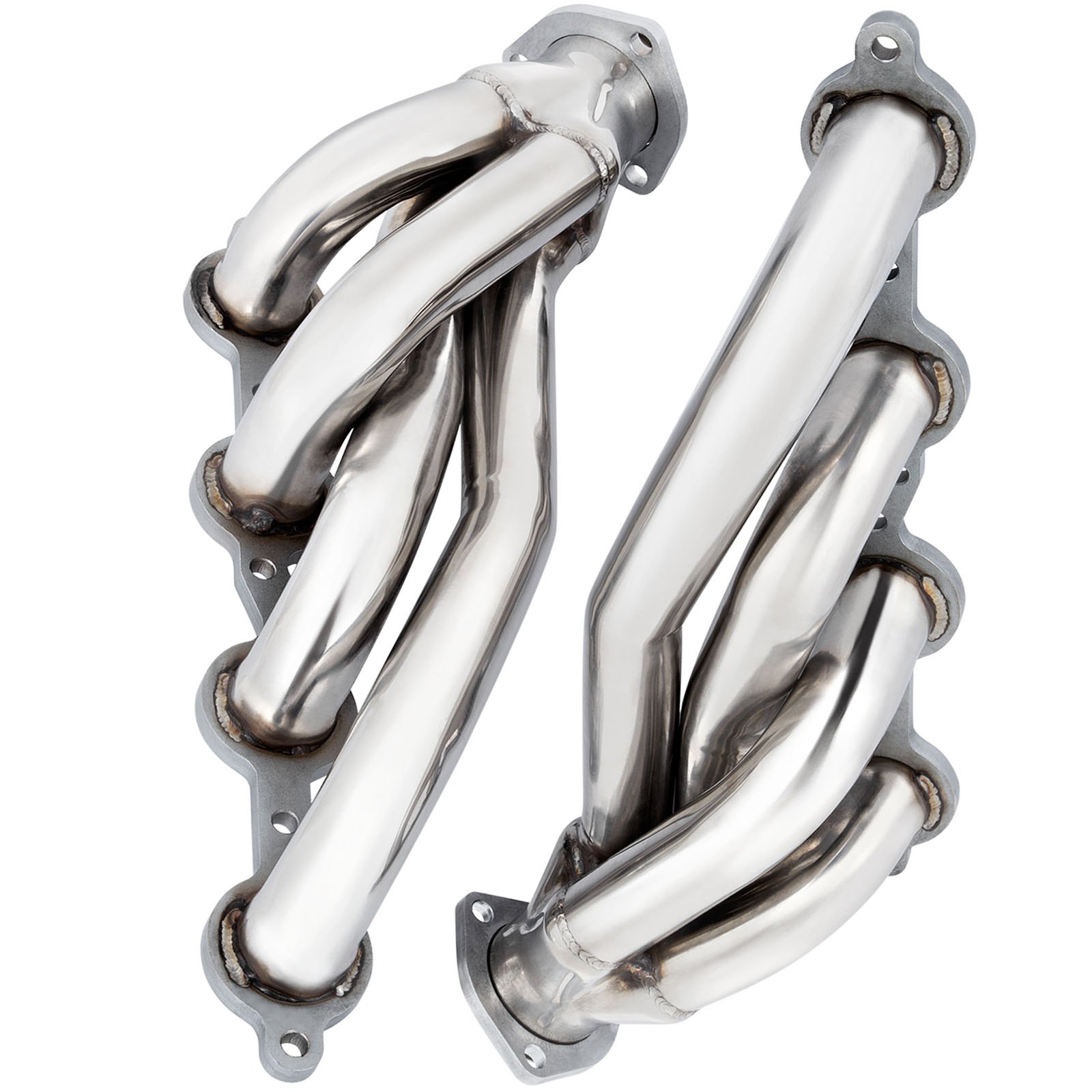 VEVOR Exhaust Header Set 1 5/8" Exhaust Turbo Headers Stainless Steel ...