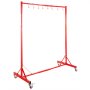 VEVOR Painting Rack 5ft-7ft Adjustable Height, Automotive Paint Stand 8 ...