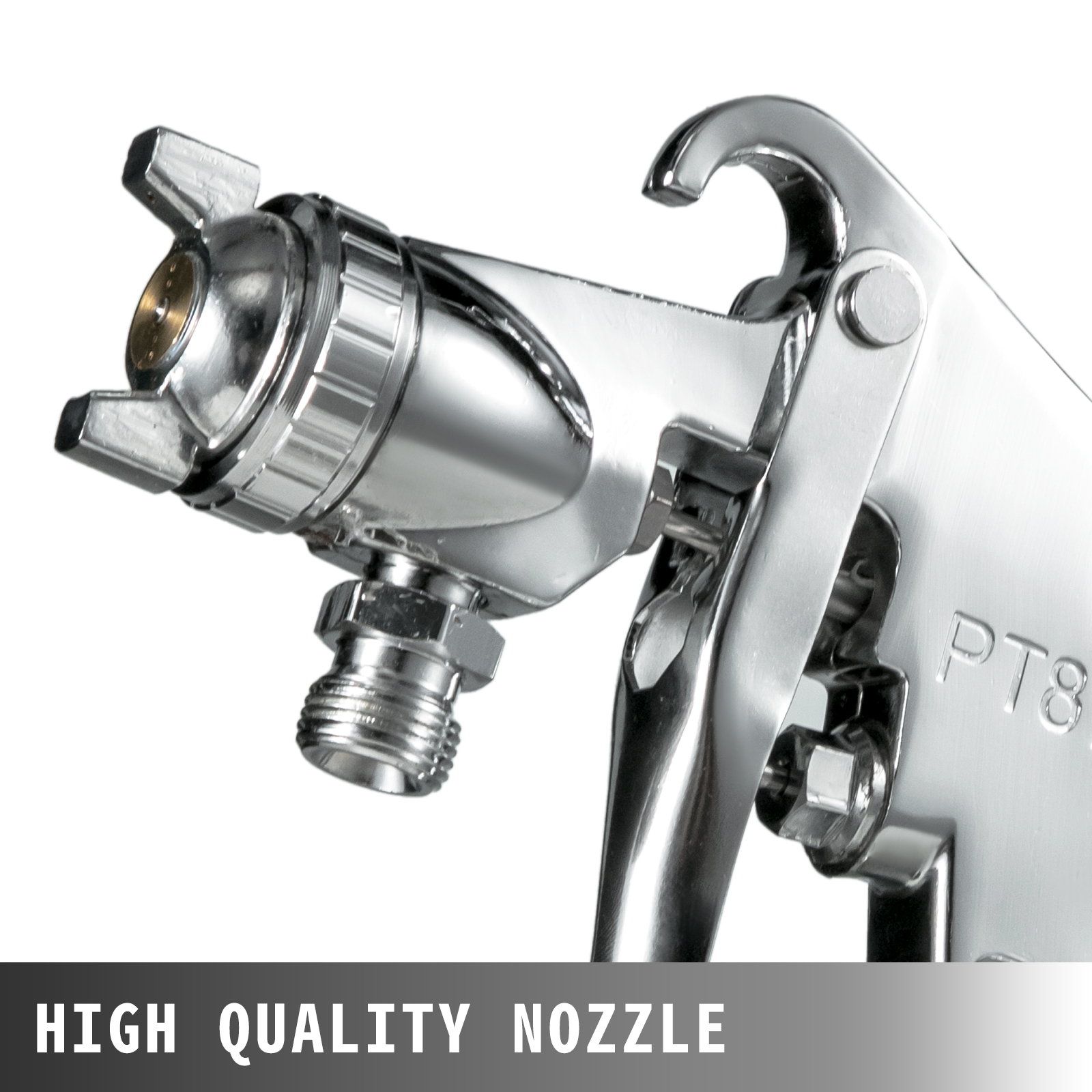 2 1/4 Gallon 2.0mm Nozzle High Pressure Pot Air Paint Spray Painting 2 ...