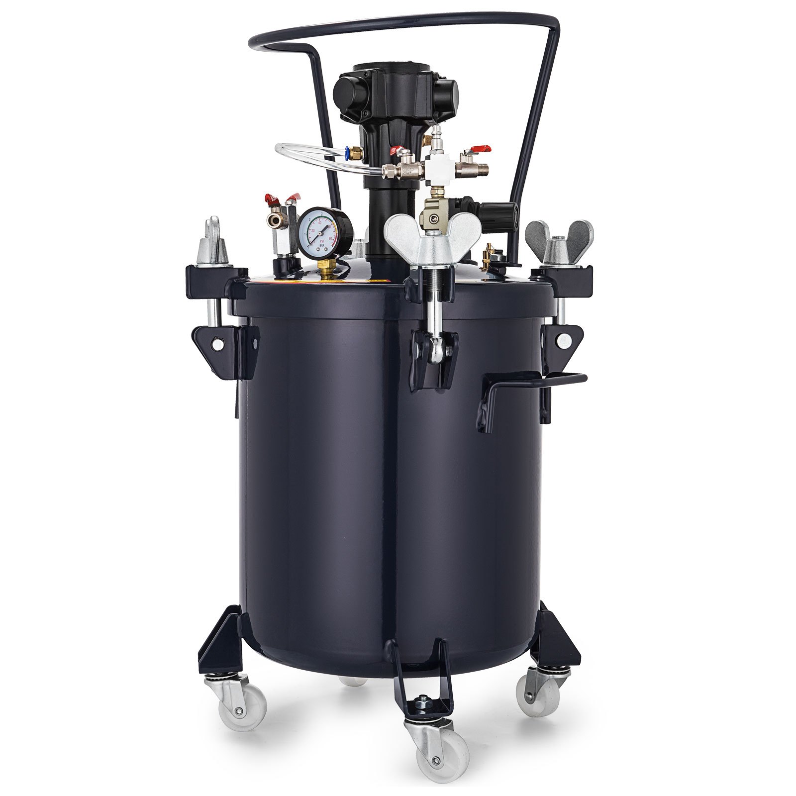 Commercial 2 1/2 Gallon (10 Liters) Spray Paint Pressure Pot Tank With ...