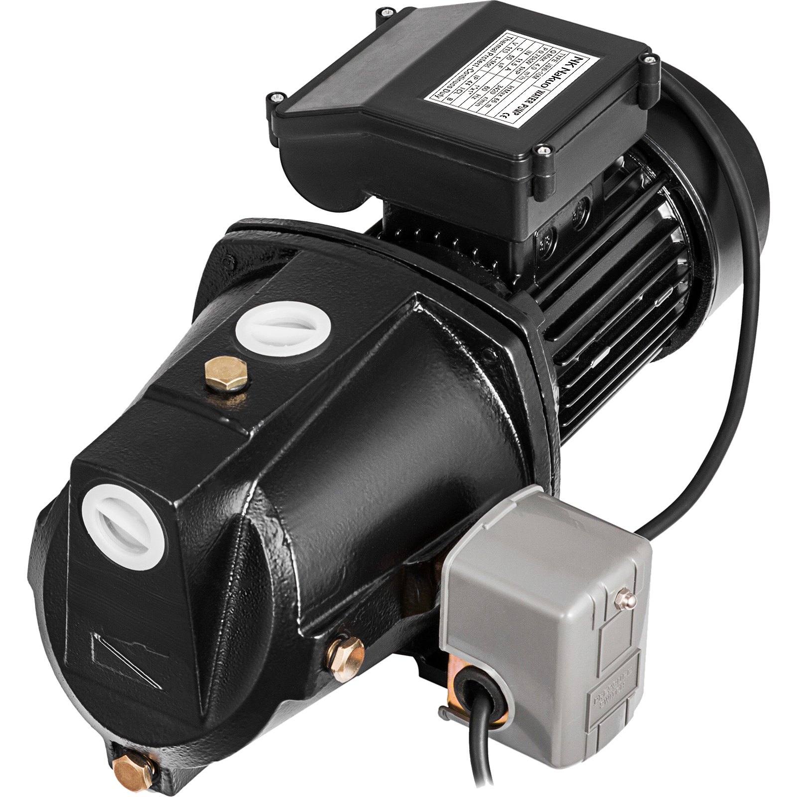 VEVOR Shallow Well Jet Pump with Pressure Switch 1HP Jet Water Pump 216 ...