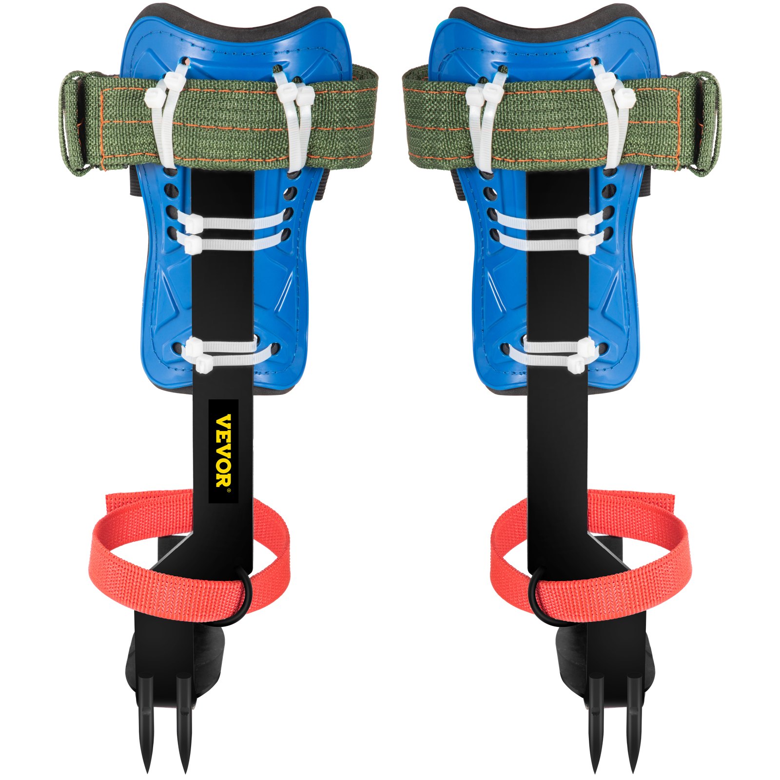 VEVOR Tree Climbing Spikes, 4 in 1 Alloy Metal Adjustable Pole Climbing ...