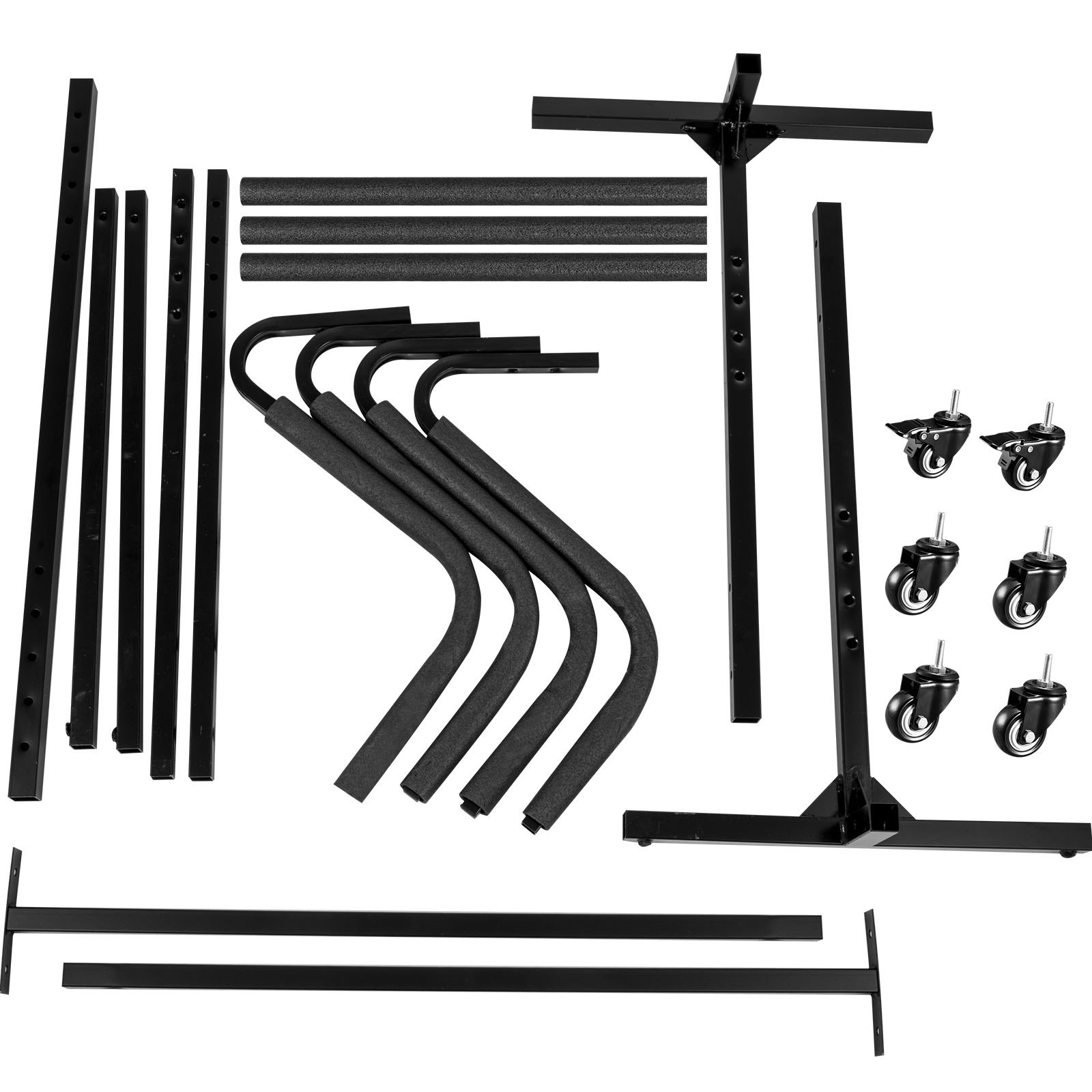 VEVOR Freestanding Kayak Storage Rack, 200 LBS Weight Capacity ...