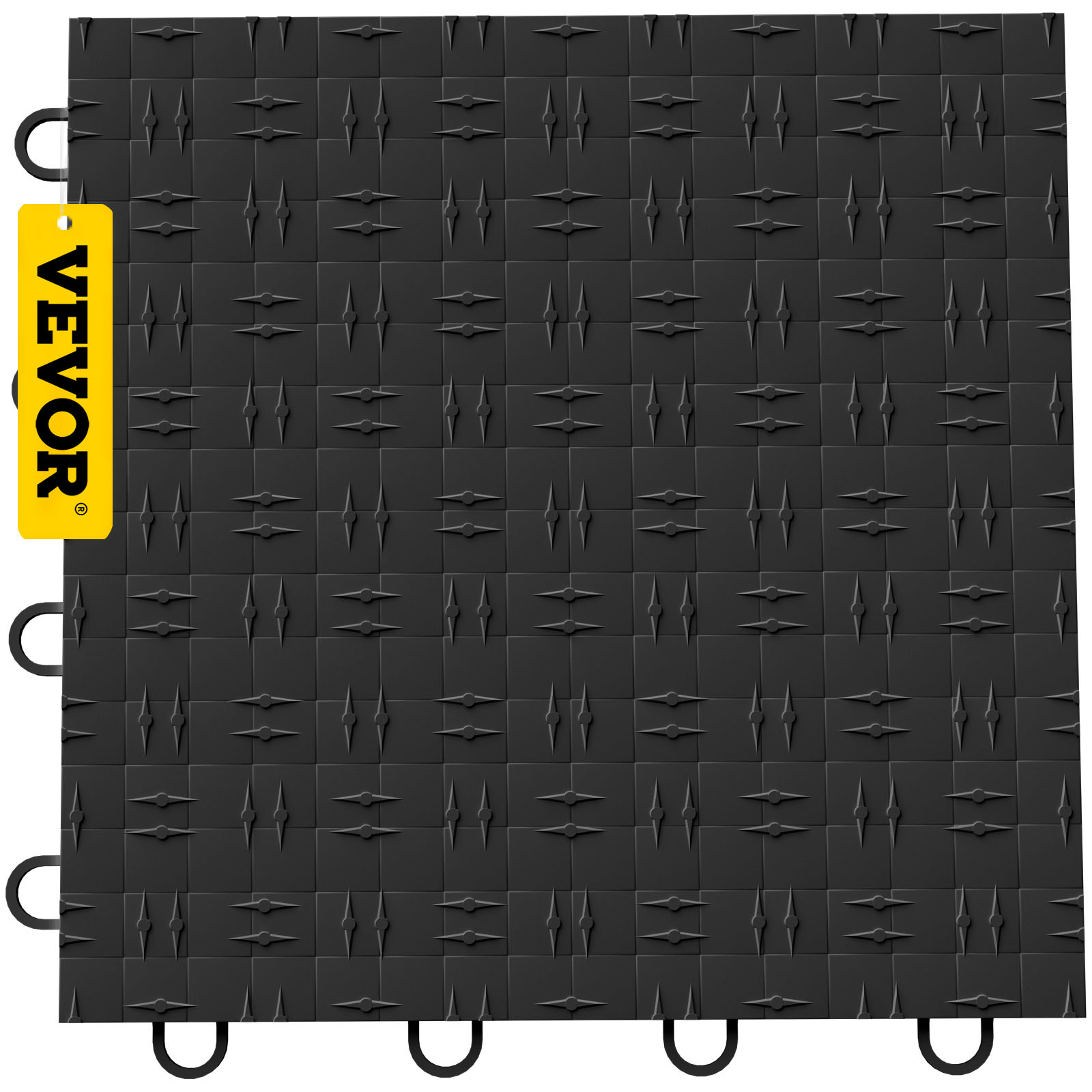 Vevor Garage Tiles Interlocking Garage Flooring Tiles 12"x12" 50 Pack ...