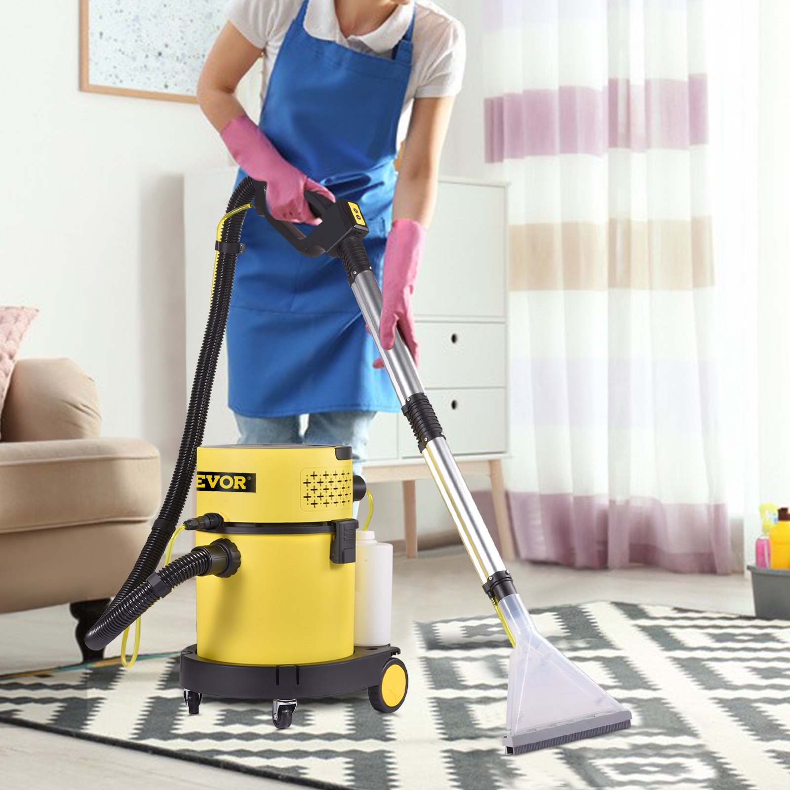 VEVOR VEVOR Wet Dry Vacuum Cleaner, 5.3 Gallon 2 Peak HP, 4-in-1 ...