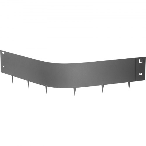 VEVOR Steel Lawn Edging, 5PCS Metal Landscape Edging, 5"x39" Garden ...