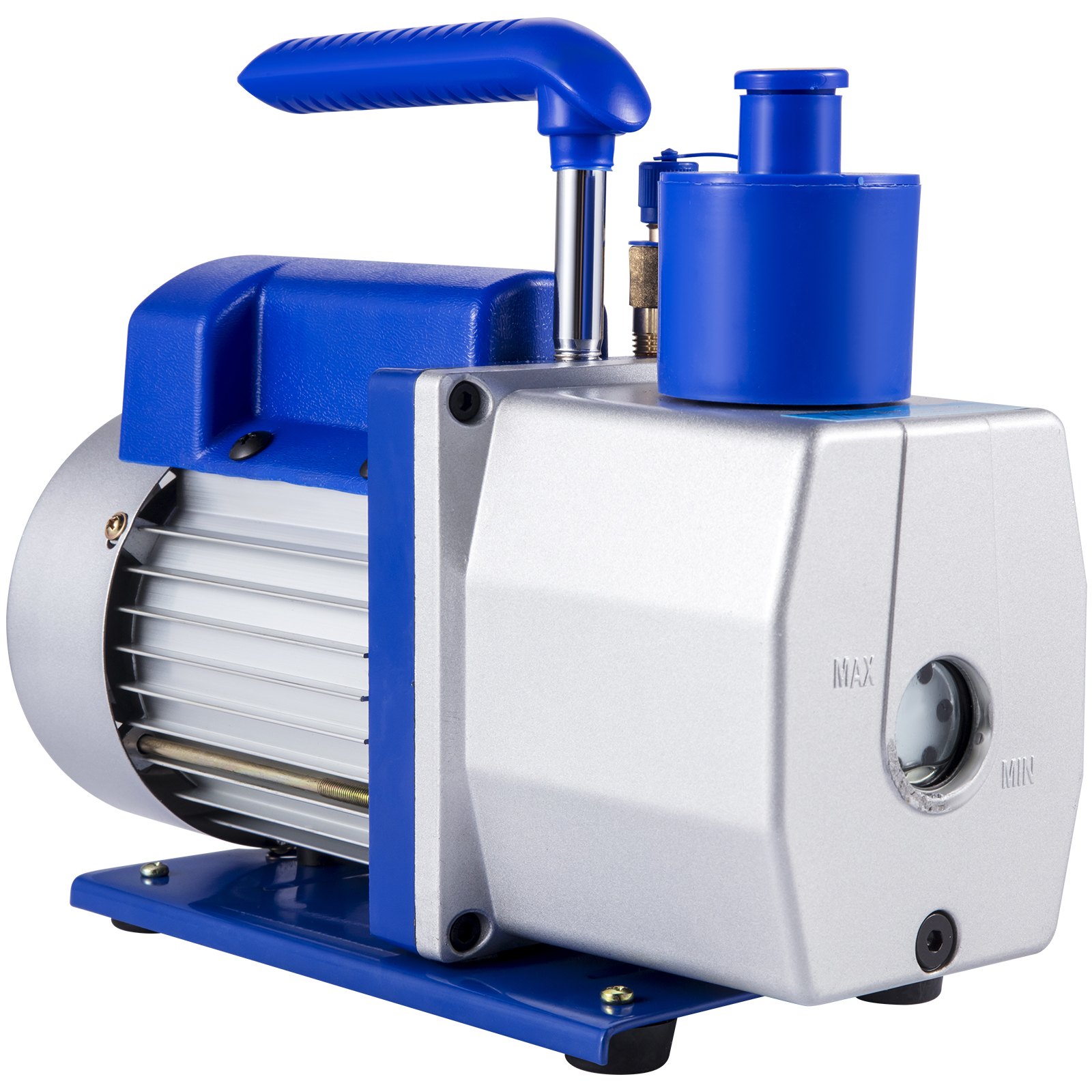 VEVOR Vacuum Pump 6CFM Dual Stage Refrigerant Vacuum Pump 1/2 HP HVAC ...