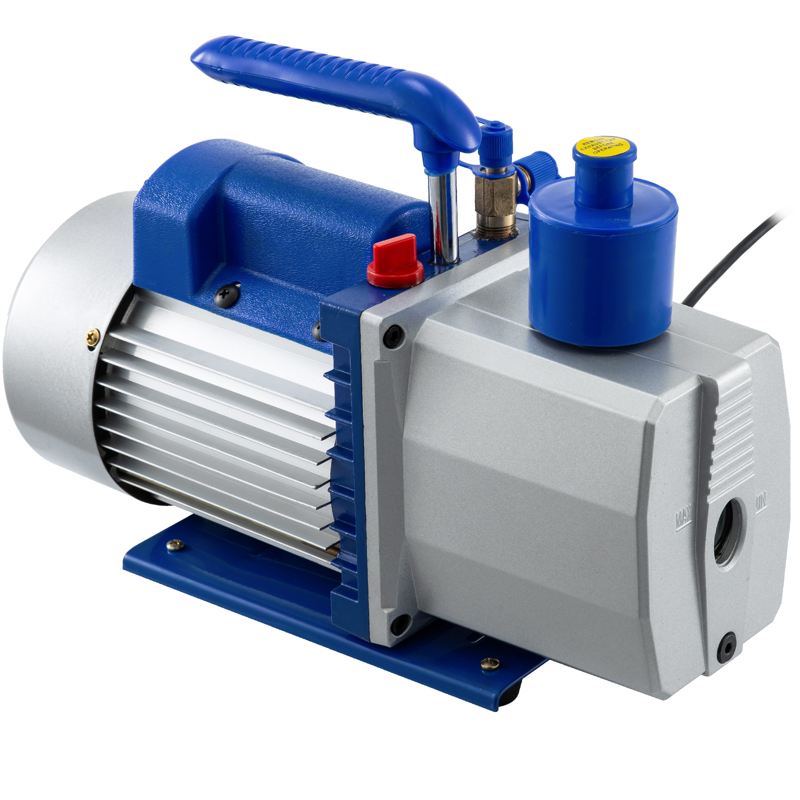 Vevor 8cfm 3/4hp Refrigerant Vacuum Pump 220v One Stage Hvac 300ml Oil ...
