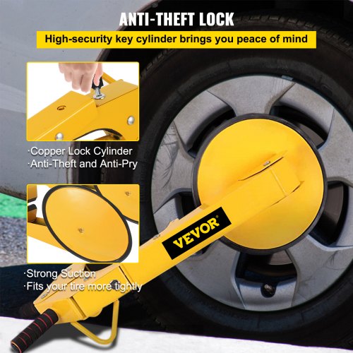 VEVOR 2pcs Wheel Lock Clamp Boot Tire Claw Heavy-Duty Anti Theft ...