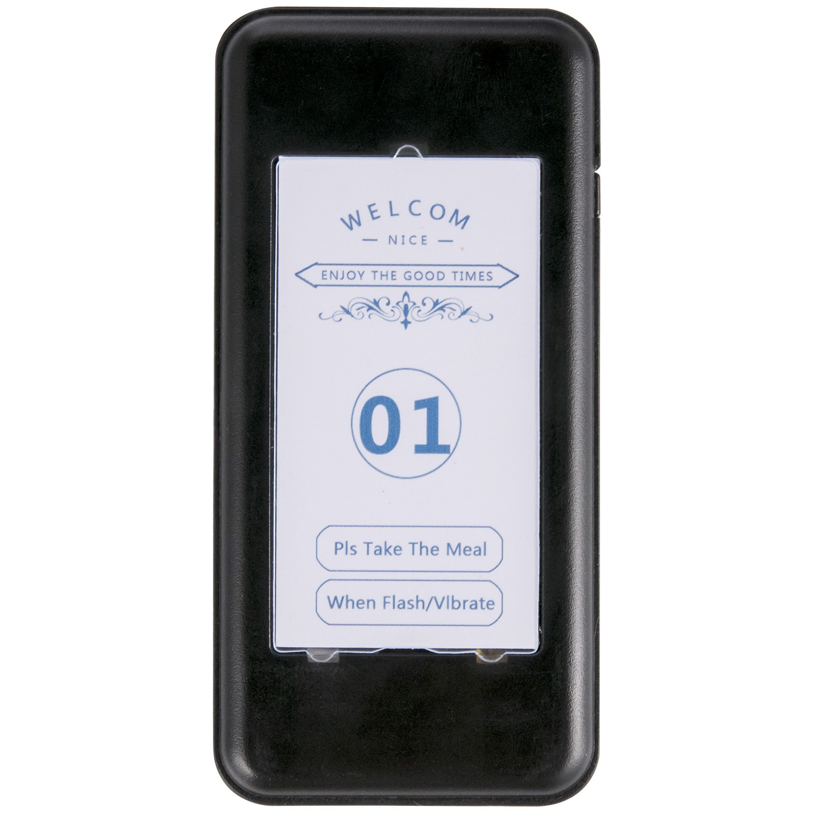 VEVOR F100 Restaurant Pager System 10 Pagers, Max 98 Beepers Wireless ...