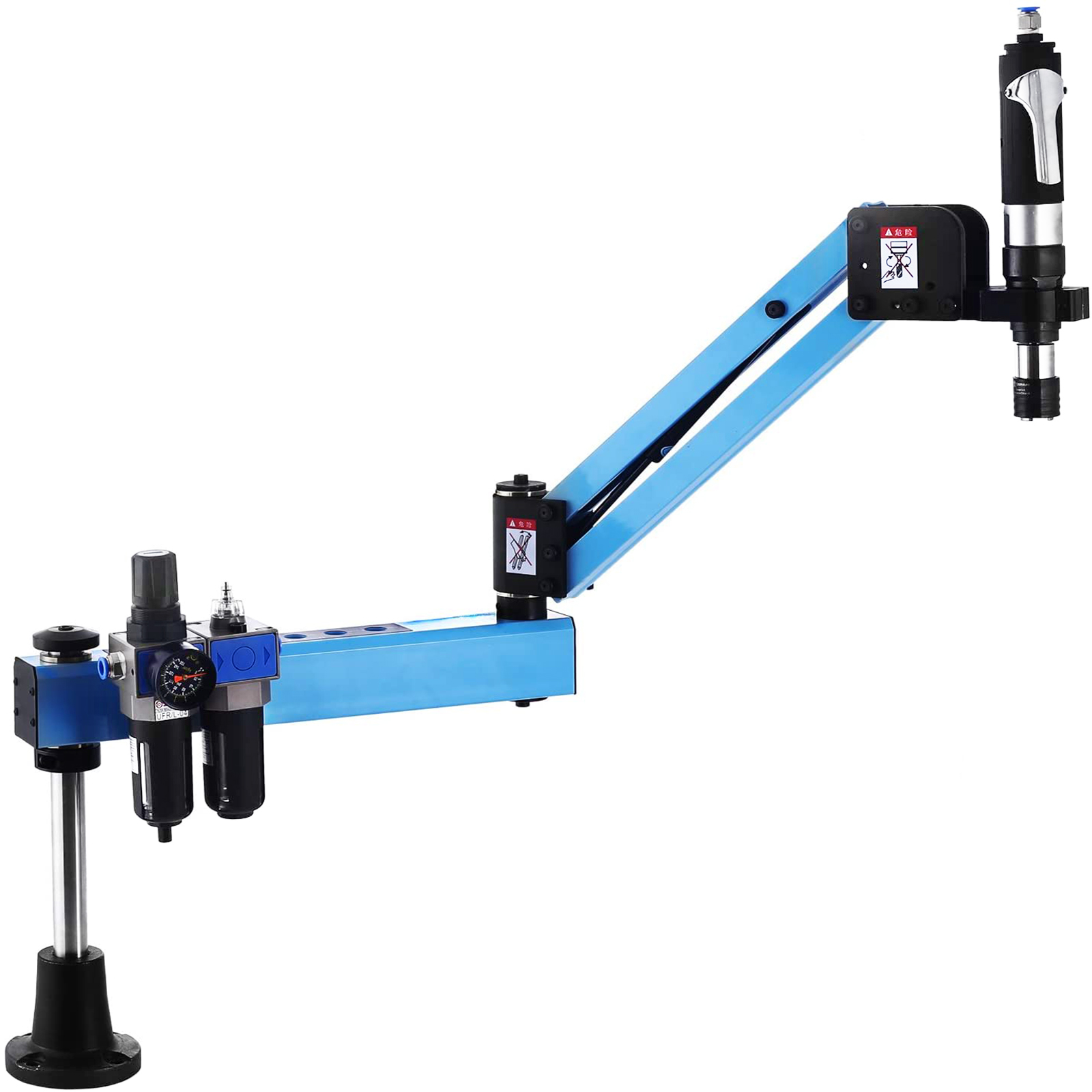 Vertical Type Pneumatic Air Tapping Machine Flexible Arm 1000mm | VEVOR US
