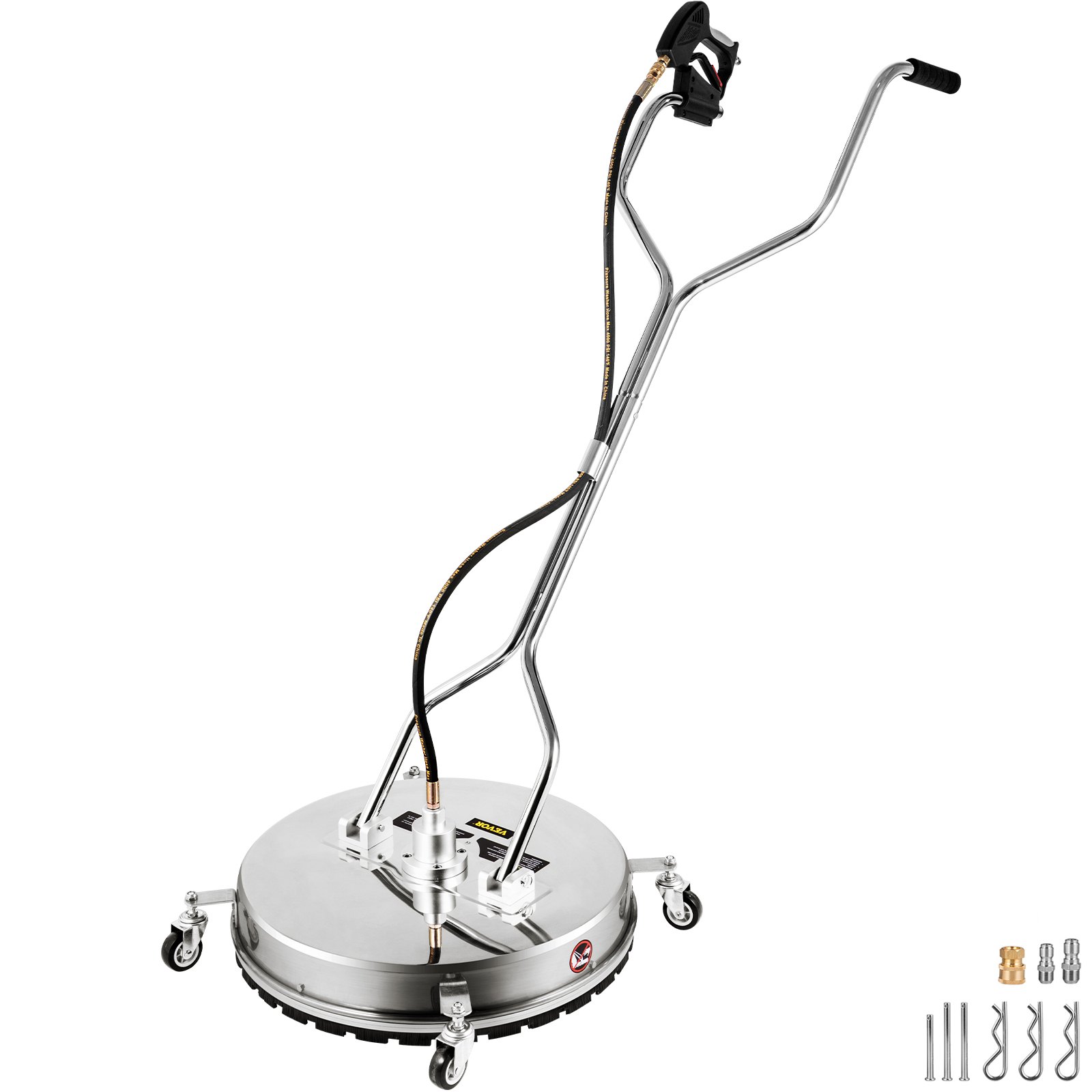 VEVOR Flat Surface Cleaner Pressure Surface Washer 24'' Max.4000 PSI ...