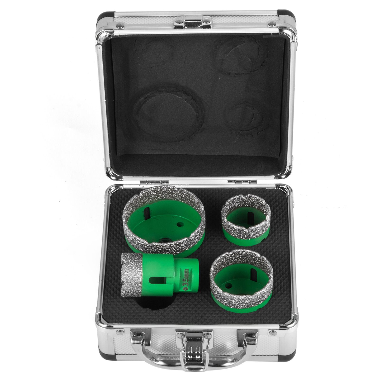 4 PCS Diamond Hole Saw Set Drill Core Bits M14 35/40/50/68mm | VEVOR US
