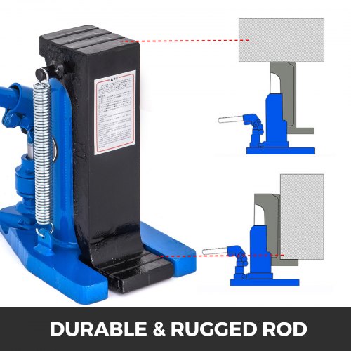 VEVOR Toe Jack Lift Hydraulic Machine Toe Jack Lift Air Hydraulic Toe ...