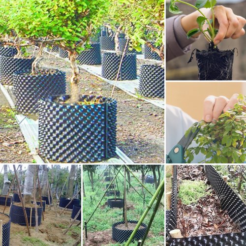VEVOR 10 PCS Air Root Pruning Pots, 14 Gallon Garden Propagation Pot ...