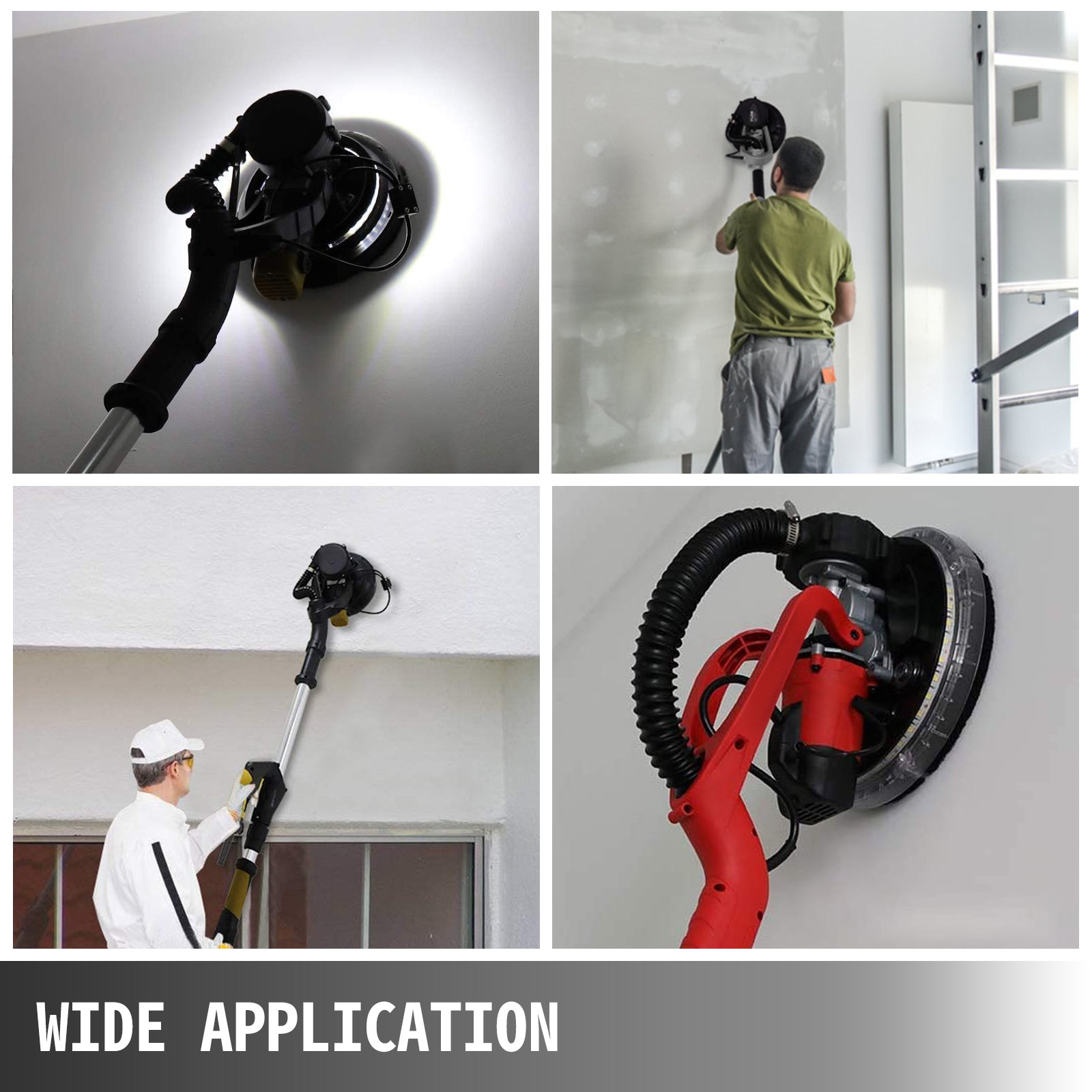 VEVOR Drywall Sander 710W, Electric Drywall Sander with Automatic ...